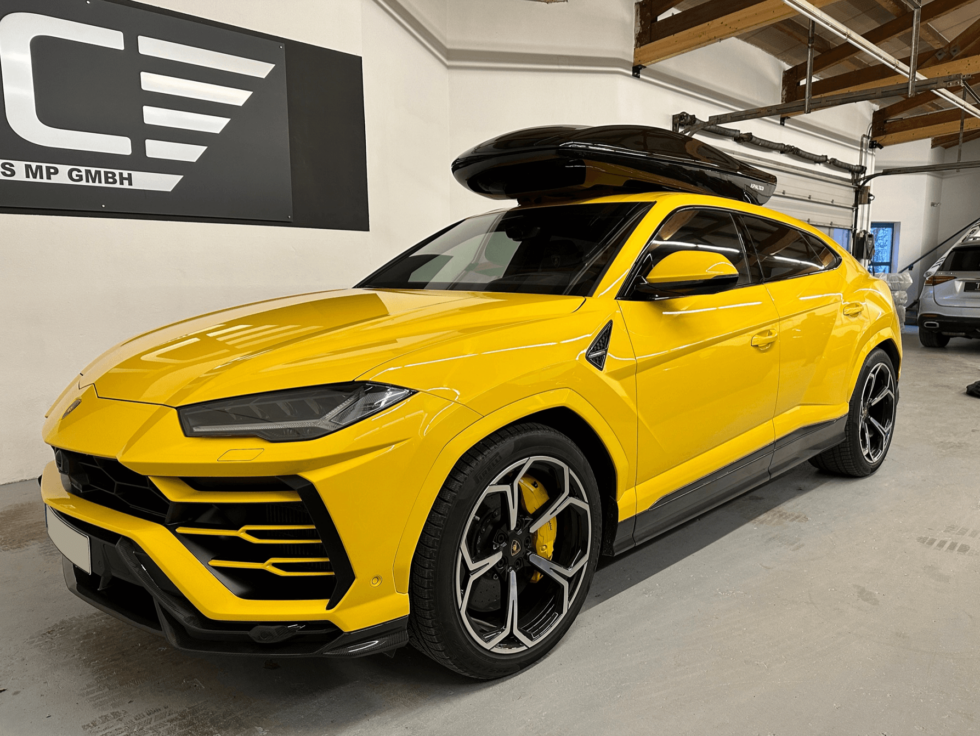 Dachbox für hohe Geschwindigkeiten & High-Performance